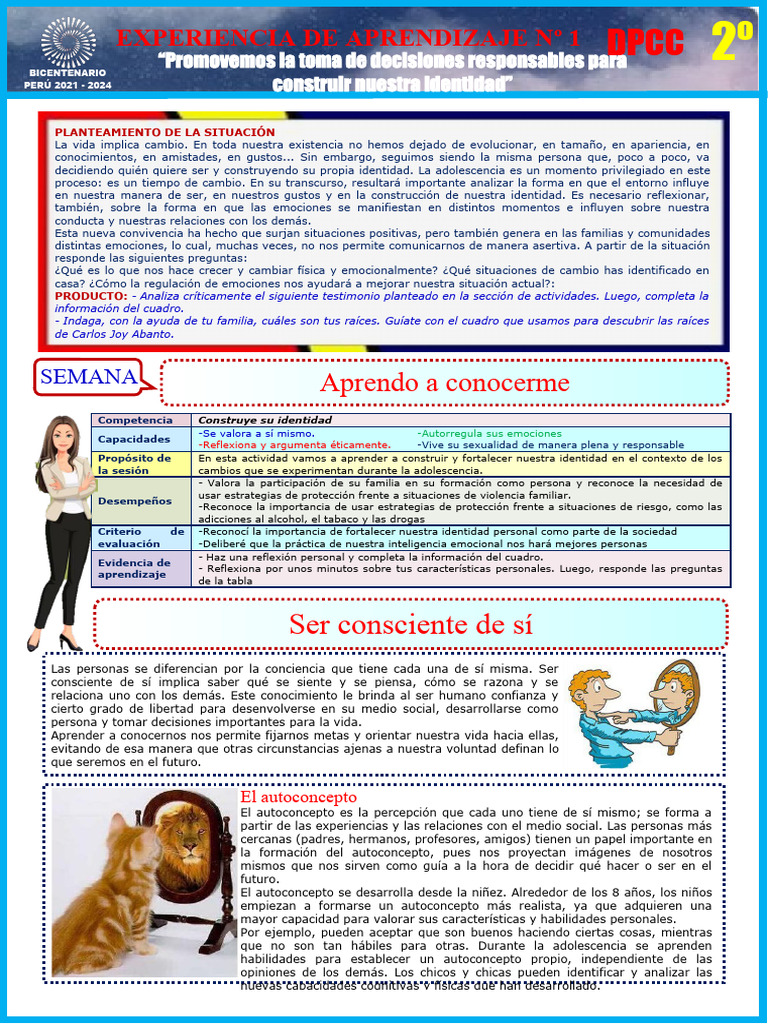 2º DPCC 24 EdA 1 | PDF | Las emociones | Ira