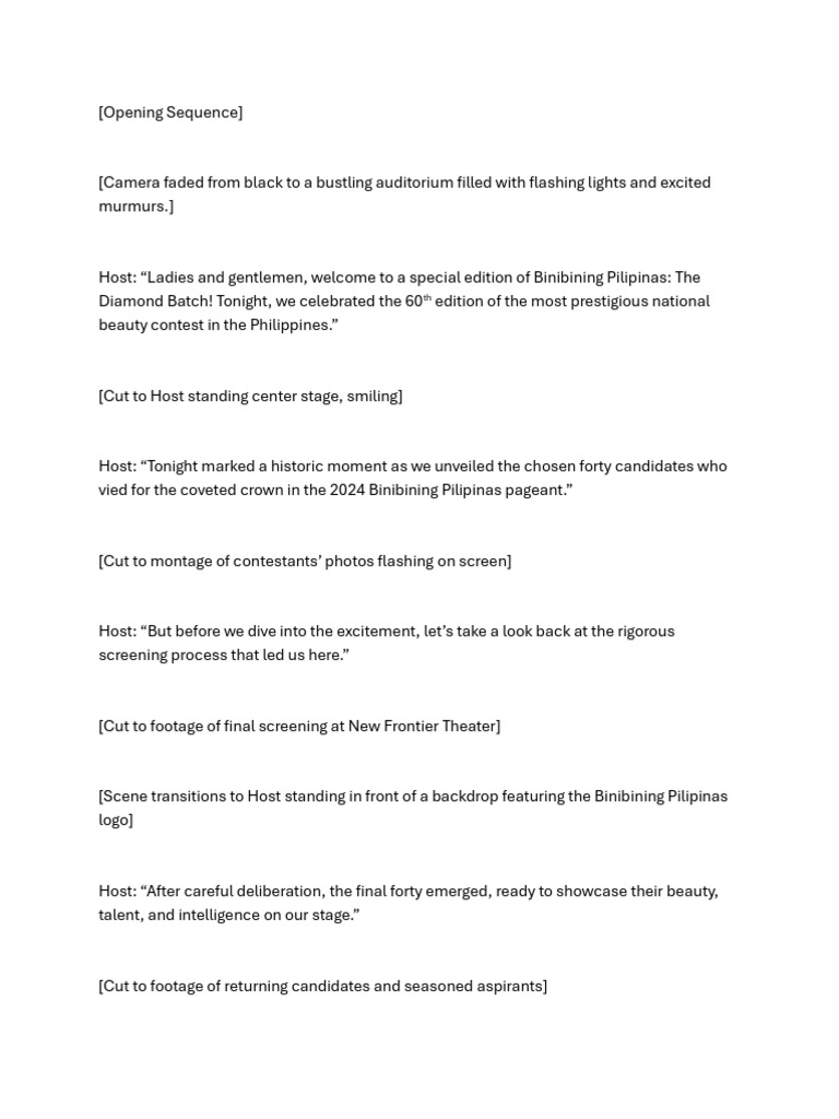 Poggers Squads TV Broad Script | PDF