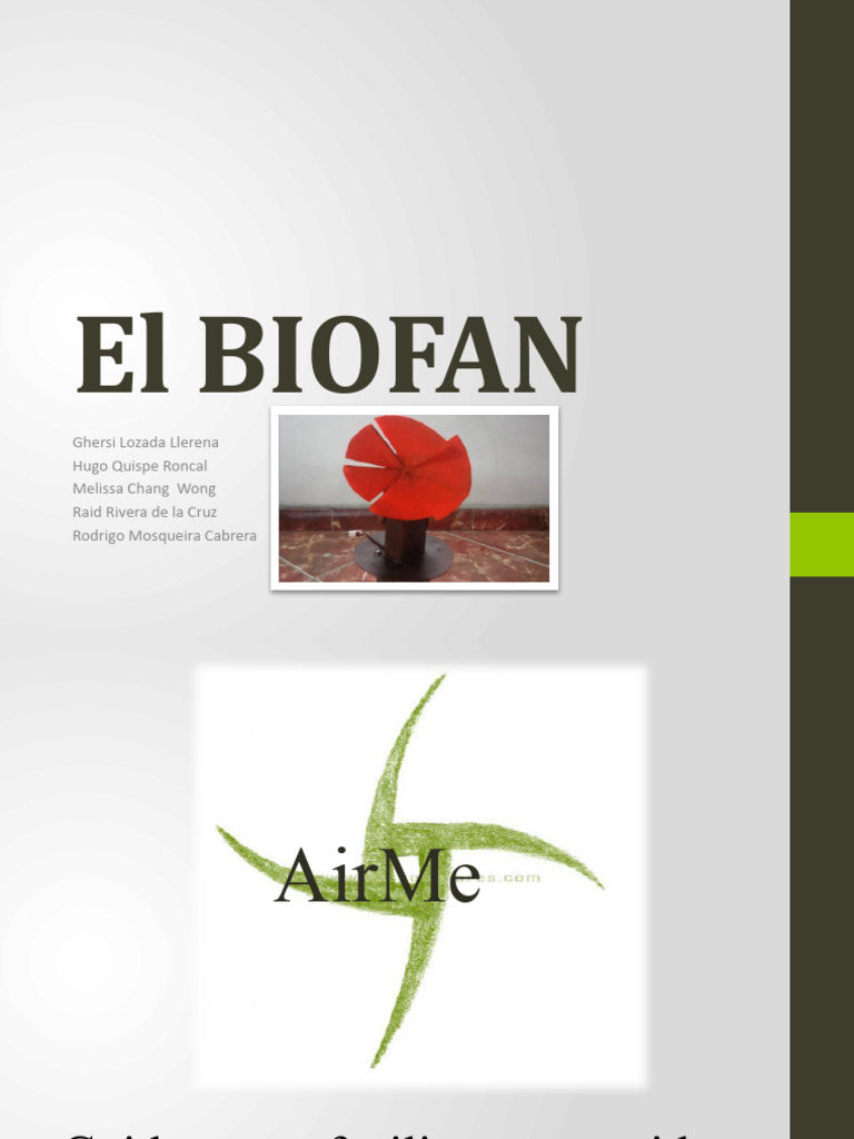 El BIOFAN PPT TA2 | PDF