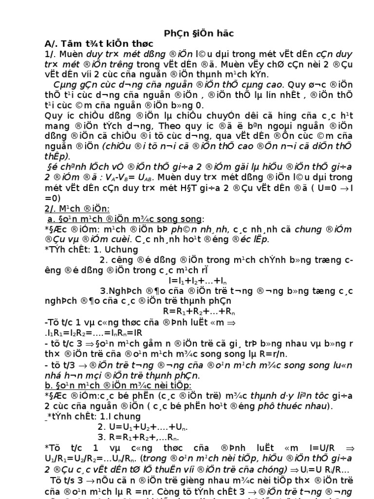 Tai Lieu Boi Duong Phan Quang | PDF