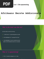 Afrikaans Sonder Grense Eerste Addisionele Taal Graad 6 Leerderboek | PDF
