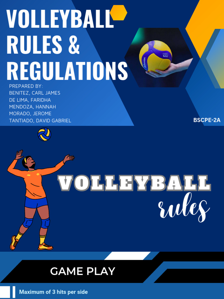 Volleyball Rules Regulations | PDF | Volleyball | Indoor Sports