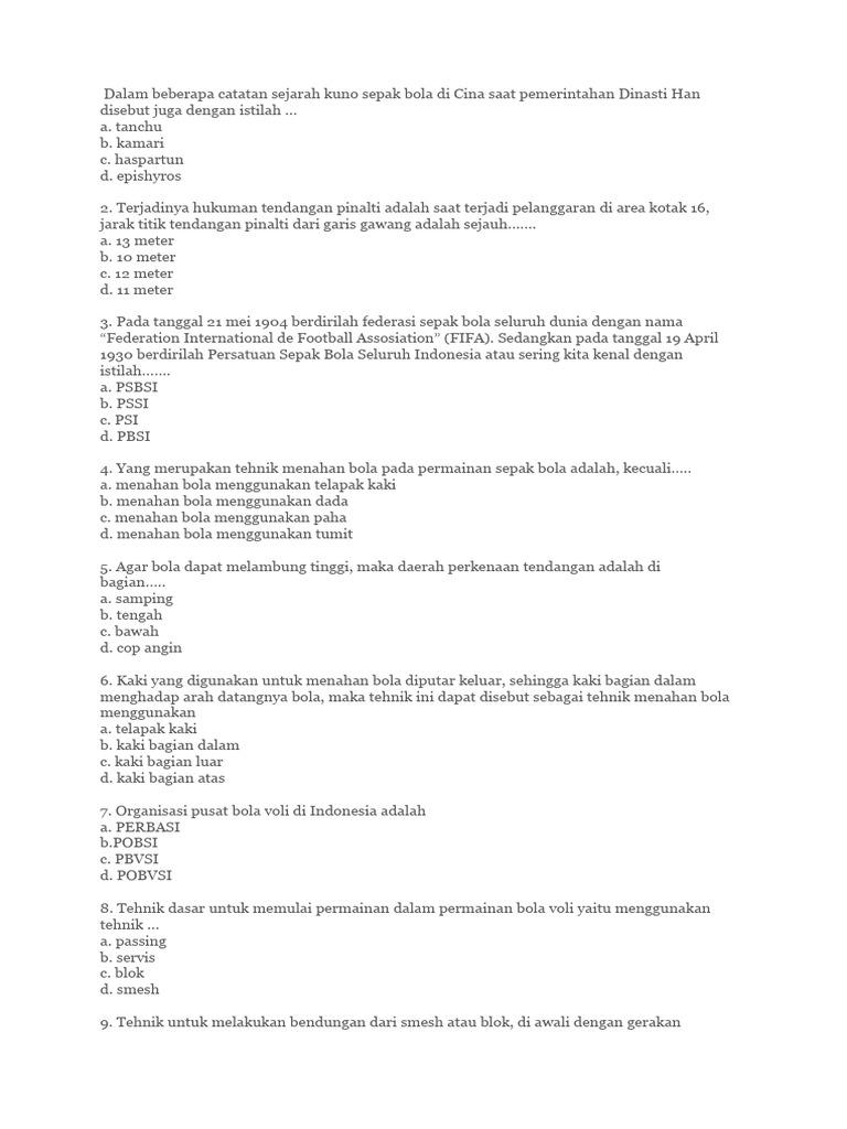 Soal 1 | PDF