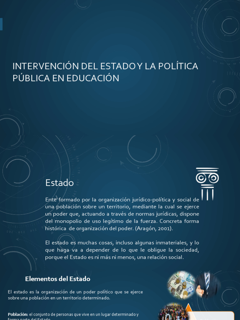 Estado Y Educación Pdf Estado Política Gobierno