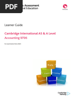 New A-Levels Accounting 9706 2024-25 | PDF | Management Accounting ...