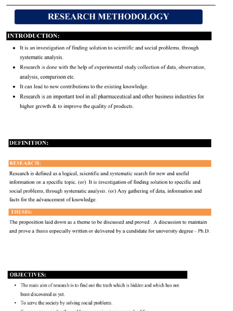 Intro To Research | PDF