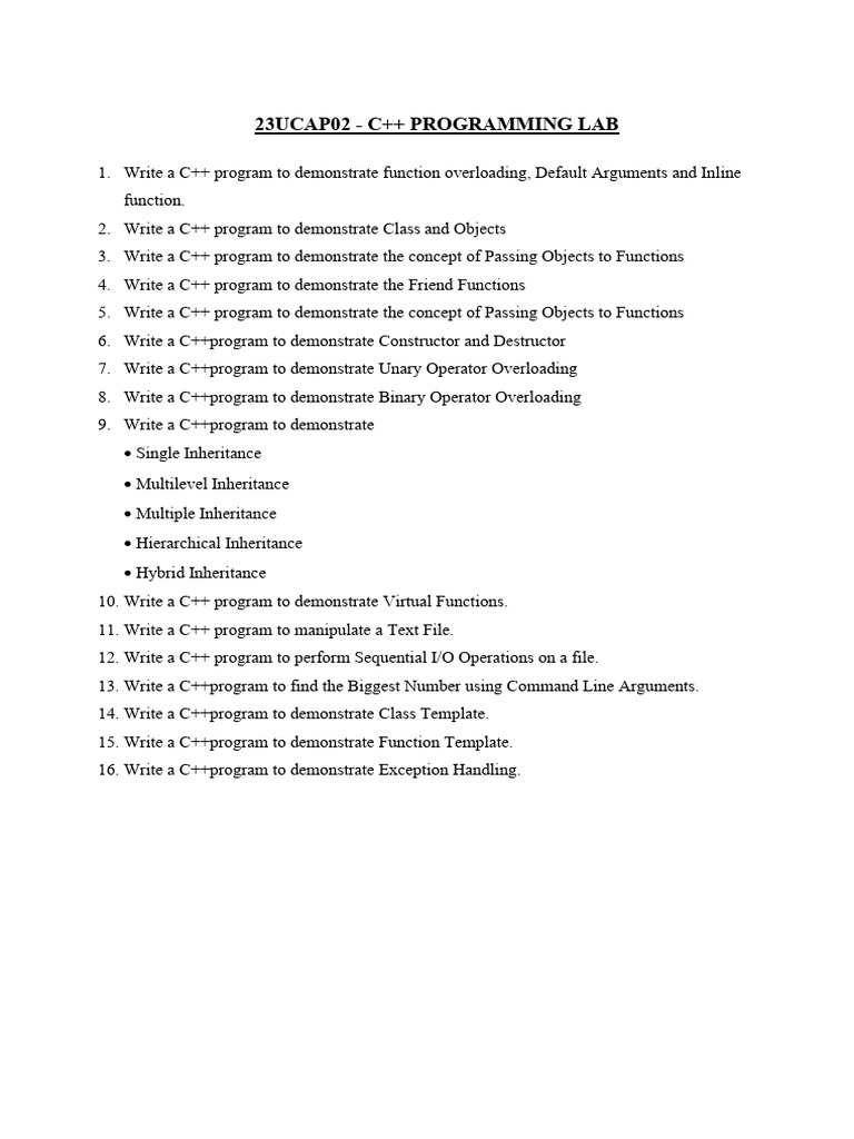 I Bca CPP Record Programs Using Dev CPP | PDF | C++ | Computer Program