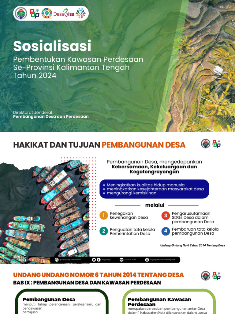 Pembangunan Kawasan Perdesaan 2024 | PDF