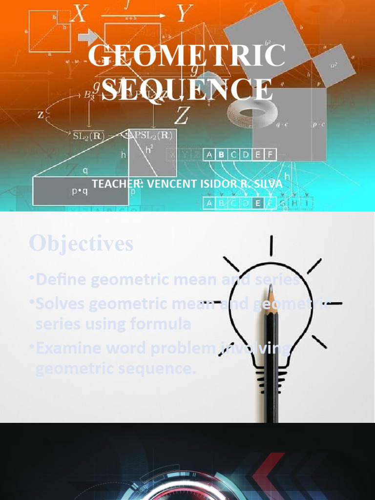 GEOMETRIC SEQUENCE | PDF