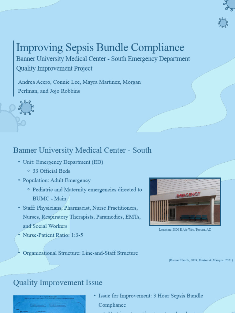 Improving Sepsis Bundle Compliance | Download Free PDF | Electronic ...