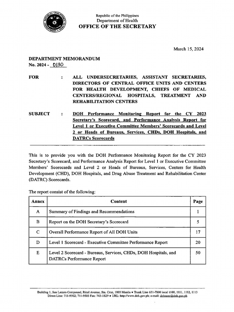 DM 2024-0130 | PDF | Food And Drug Administration | Medical Device