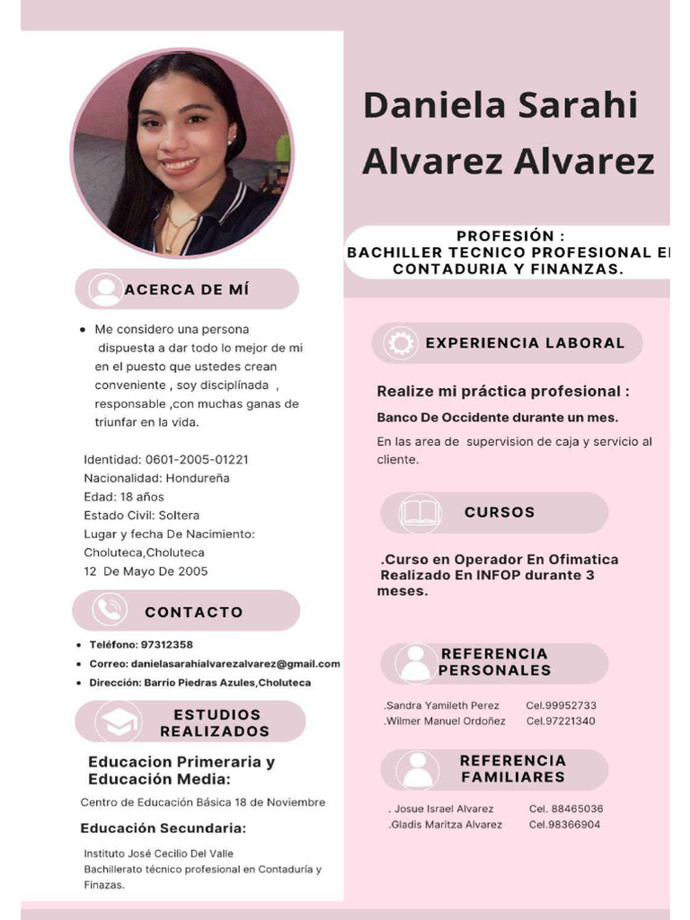 CV - Daniela Alvarez | PDF