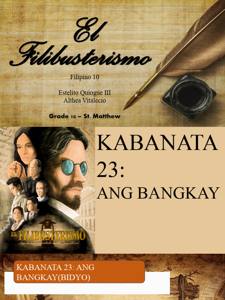 El Filibusterismo Kabanata 23 | PDF