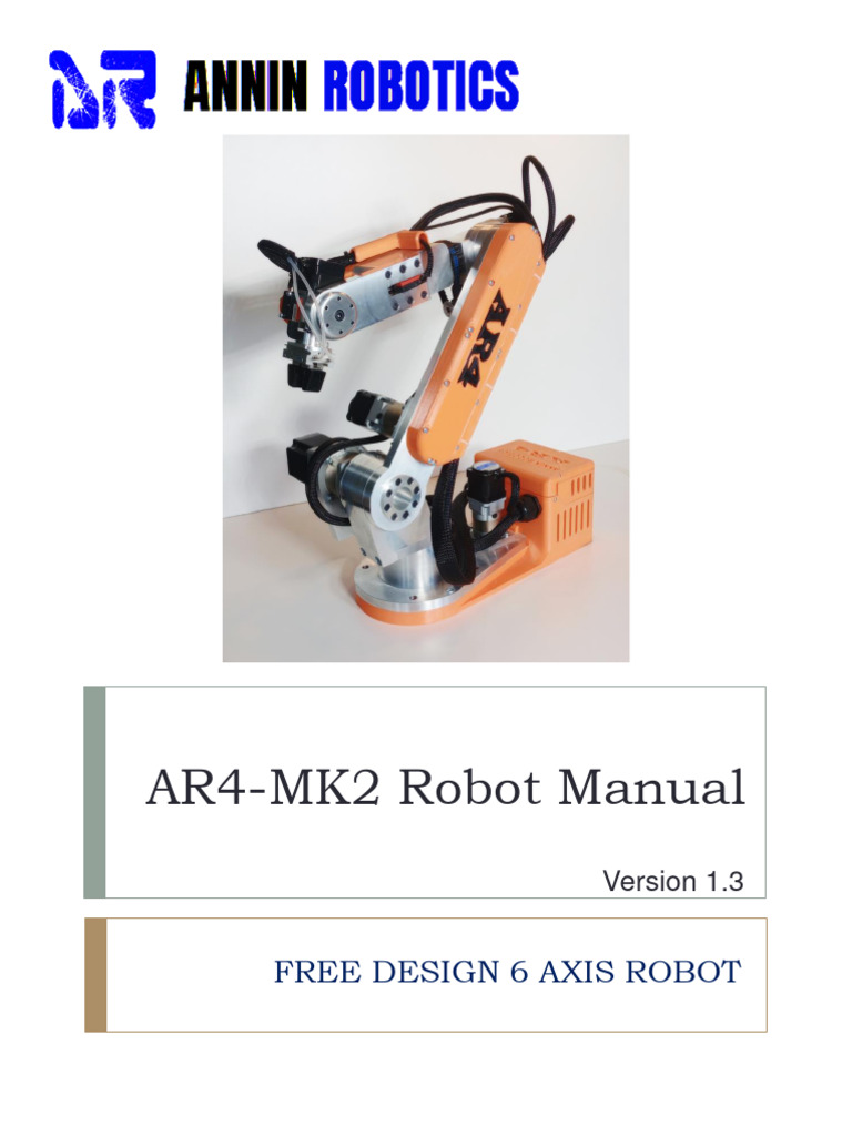 AR4-MK2 Robot Manul 1.3 | PDF | Screw | Electrical Connector