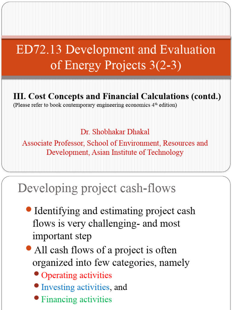 Chapter 5- Developing project cashflows | PDF | Expense | Depreciation