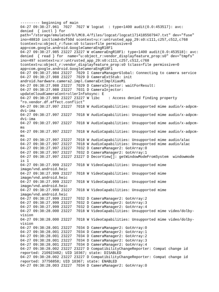 Logcat 1714185507947 | PDF | Digital Technology | Computing