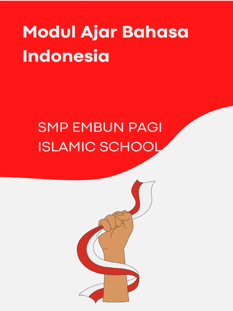 Modul Ajar Bahasa Indonesia SMP Embun Pagi Islamic School Kelas 8 | PDF