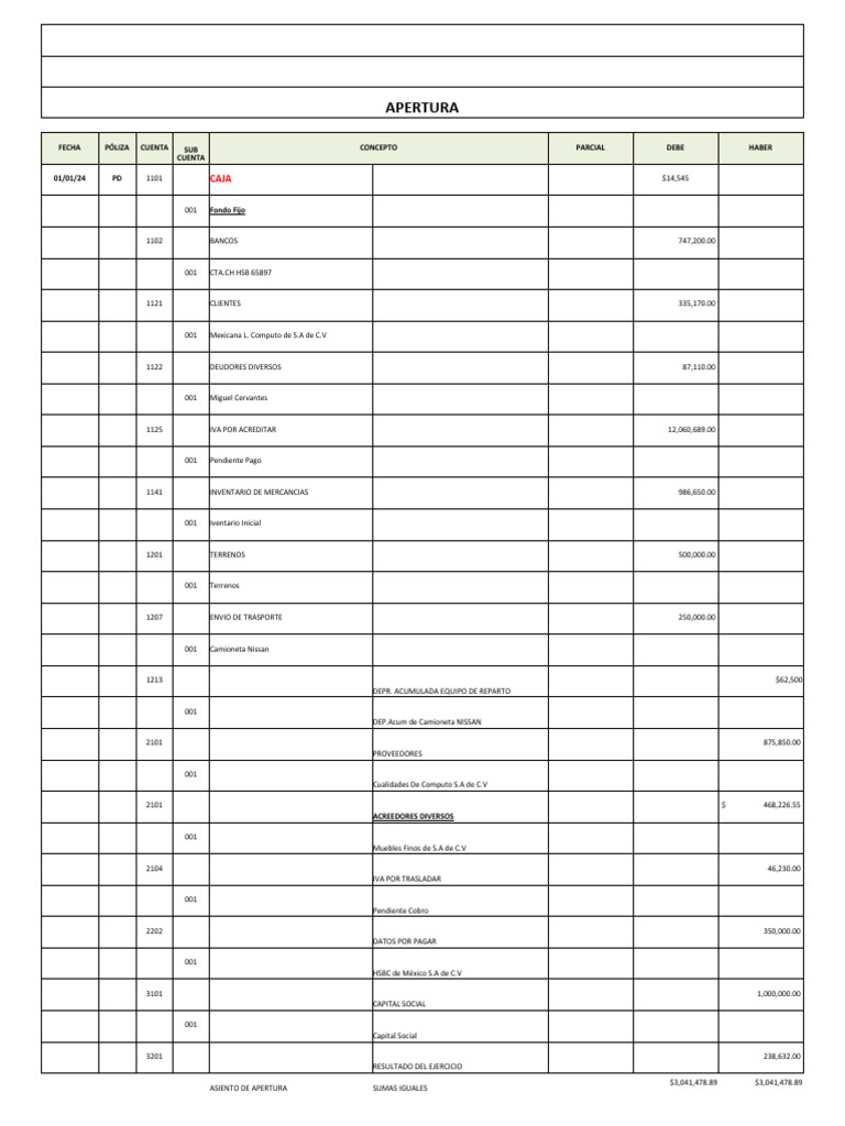 Formato Libro Diario | PDF