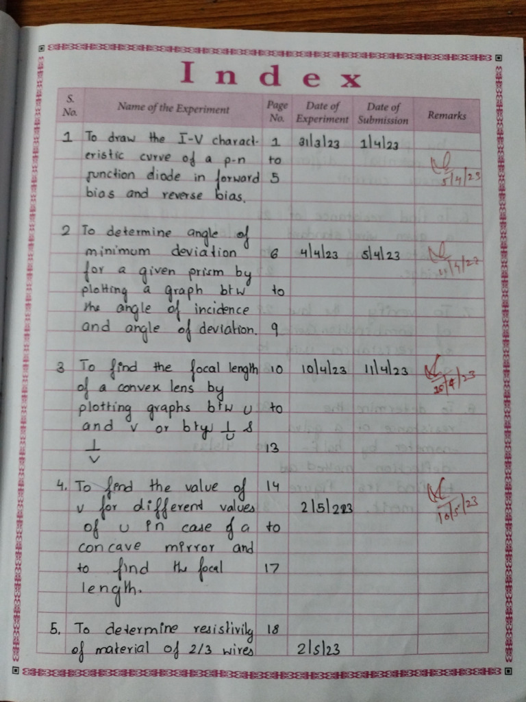 Physics Practical Class 12 Final | PDF