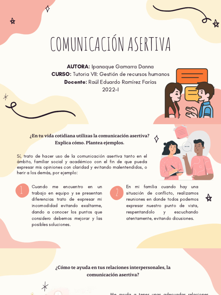 Comunicación Asertiva en Conflictos | PDF