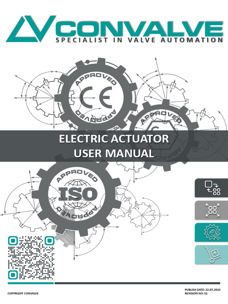 User Manual For EAC Electric Actuato | PDF | Valve | Actuator