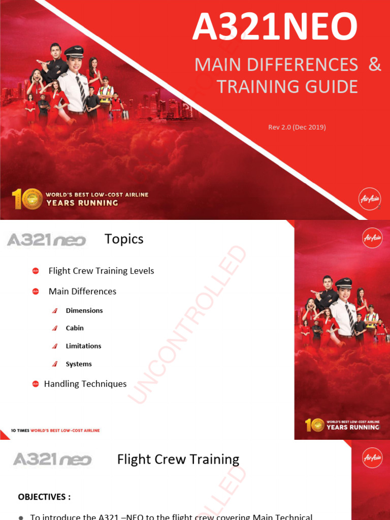 A321 DIFFERENCE GUIDE From A320 | PDF | Jet Aircraft | Aerospace ...