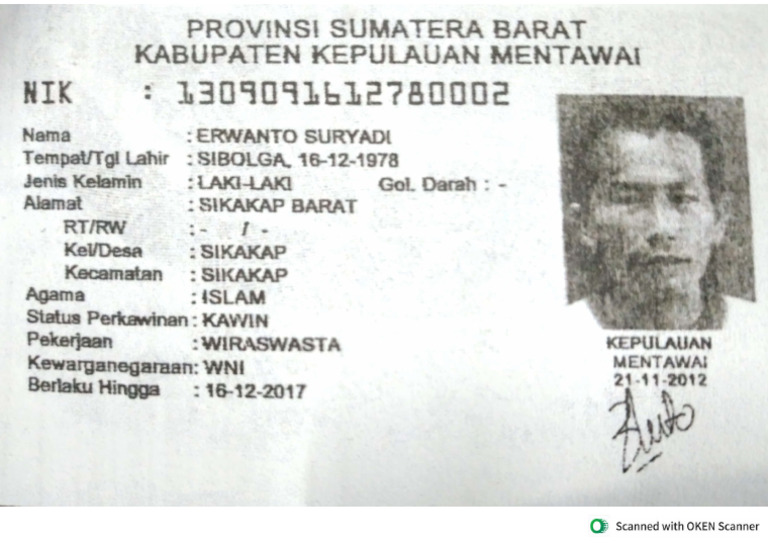 KTP Erwanto | PDF