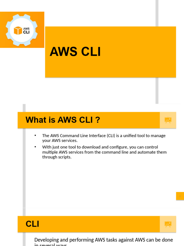 Aws Cli New Pdf Command Line Interface Amazon Web Services