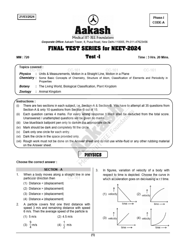 FTS 01 QP | PDF | Acceleration | Electron