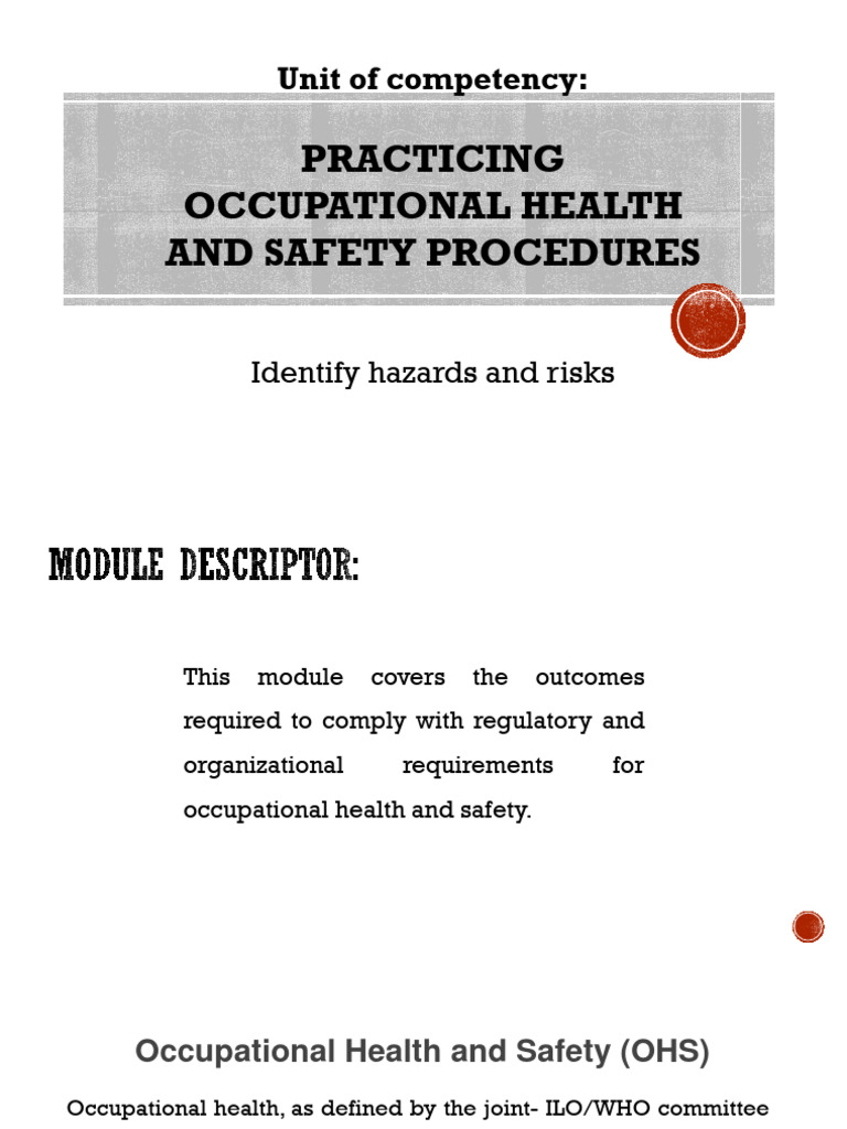 Identify Hazards and Risks | PDF | Occupational Safety And Health | Personal Protective Equipment