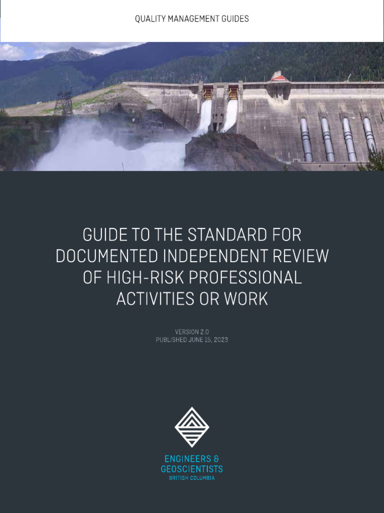 Egbc-Guide To The Standard For Documented Independent Review | Download ...