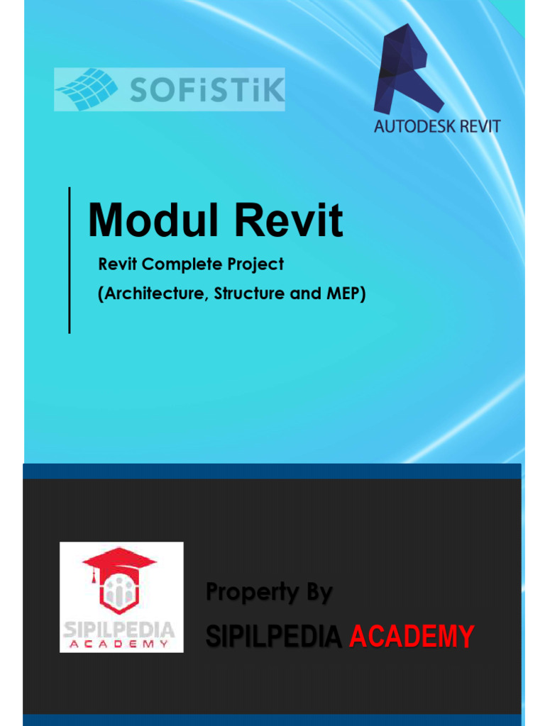 Modul Revit Complete Project SIpilpedia | PDF