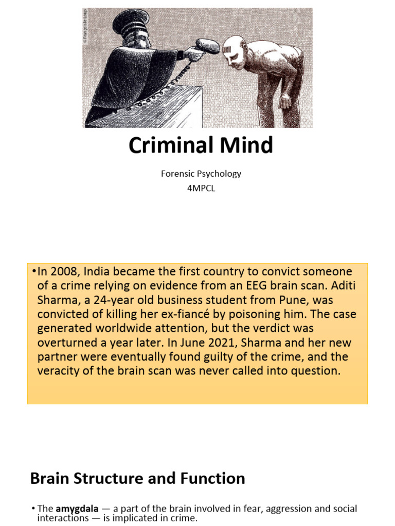 Criminal Mind | PDF | Psychopathy | Anterior Cingulate Cortex