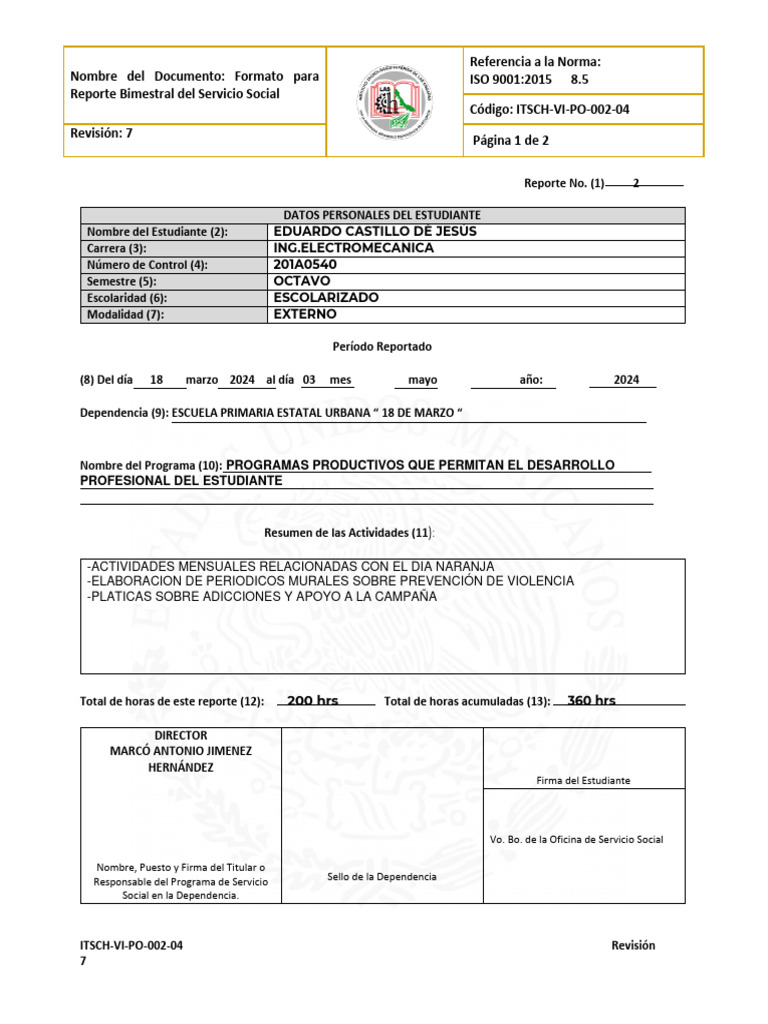 Reporte 2 Correjido_014432 | PDF