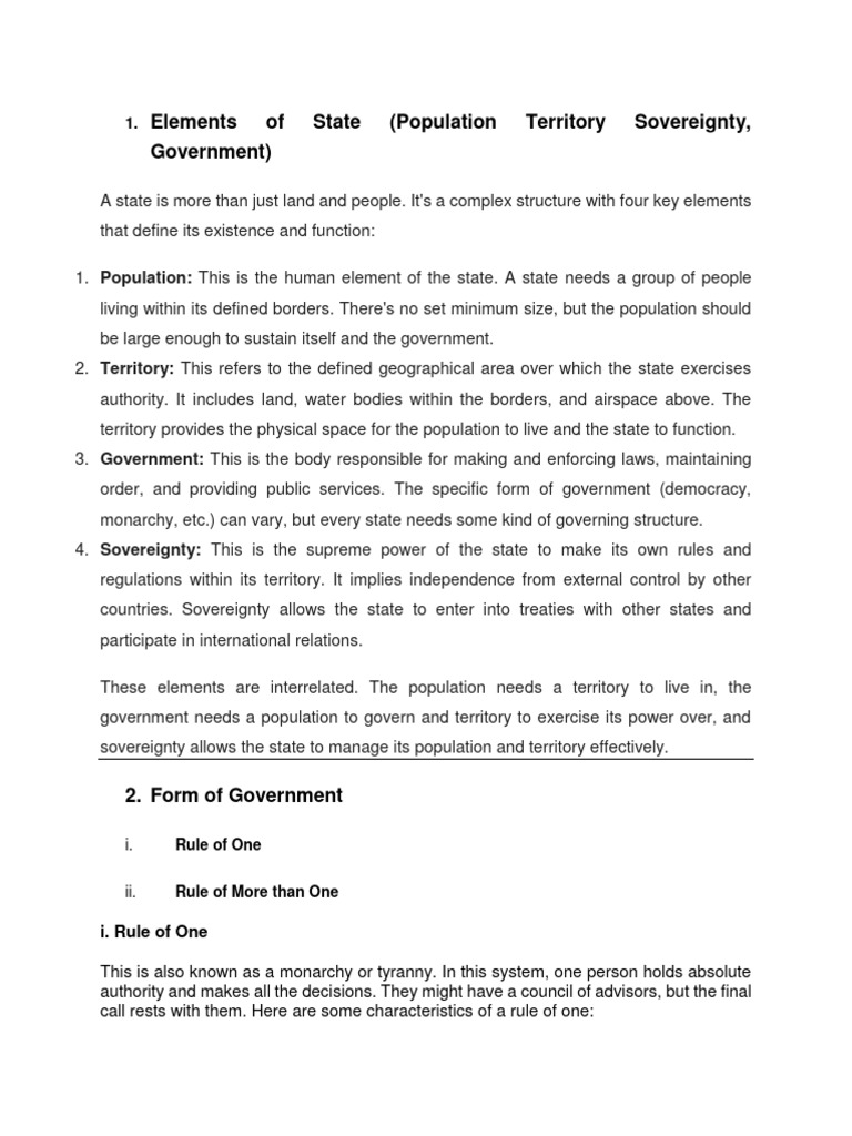 Political Science For Public Policy Notes | PDF | Government | Democracy