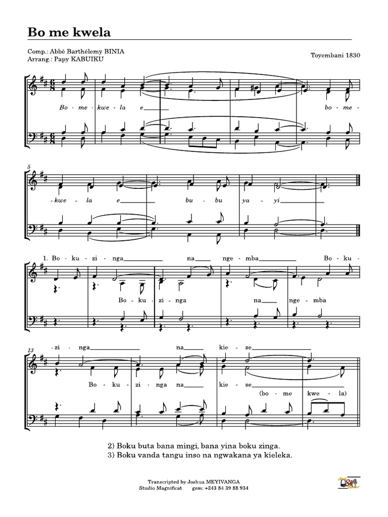 Bo Me Kwela | PDF