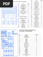 BYD Seal Fuse Box Layout Guide | PDF | Motor Vehicle | Vehicles