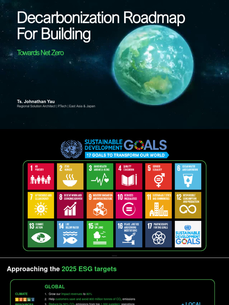 Decarbonization Roadmap for Buildings | PDF | Climate Change Mitigation ...