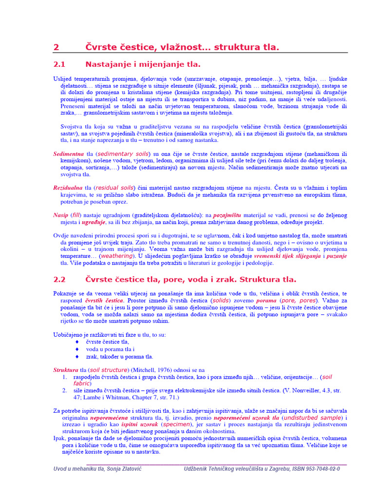 Mehanika Tla 2 | PDF