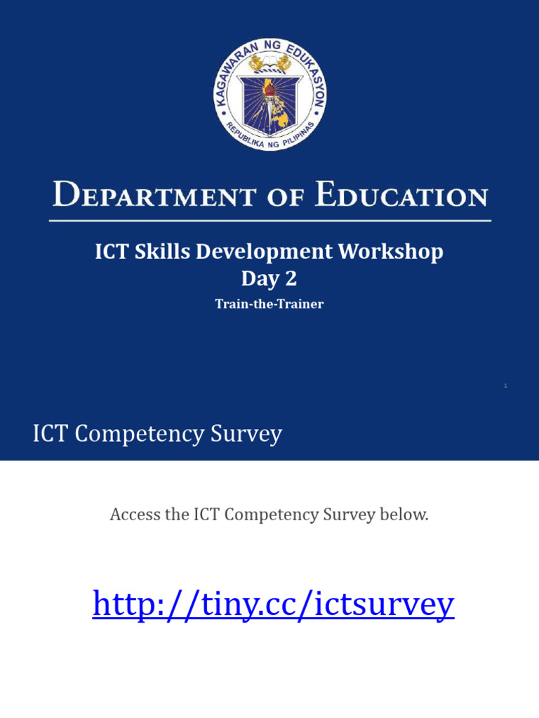 ICT Skills Development Training - 2 | PDF | User (Computing) | Educational Technology