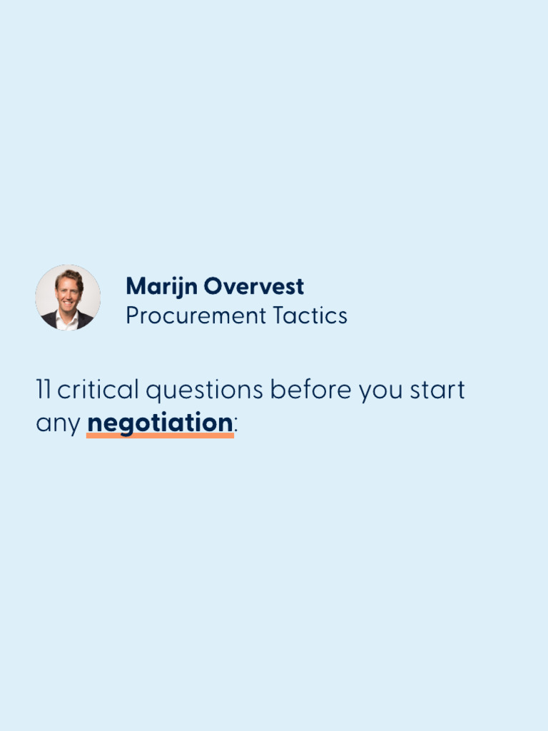 Tips of negotiation | PDF | Negotiation | Cognitive Science