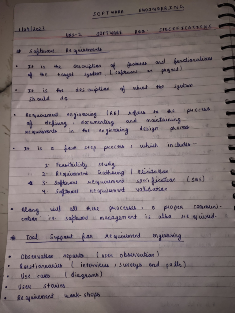 Ishant - Software Engineering Unit 2 Notes | PDF