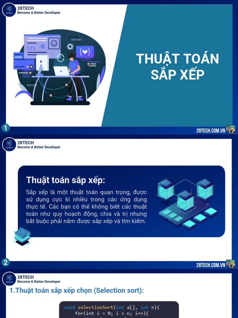 12 - Thuat Toan Sap Xep | PDF
