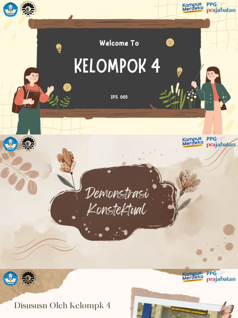 Demonstrasi Kontekstual - Topik 1 - Pemahaman Peserta Didik - Kelompok 4 | PDF