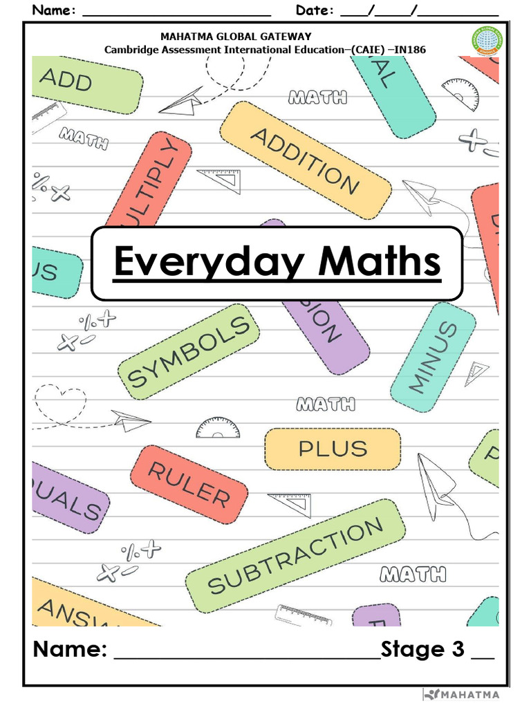 S3 Everyday Math | PDF | Science & Mathematics