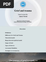Grief Psychoeducation (Guide) - Therapist Aid | PDF | Grief | Major ...
