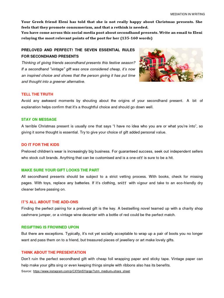 Med in Writing 2 - Preloved and Perfect! The Seven Essential Rules For ...