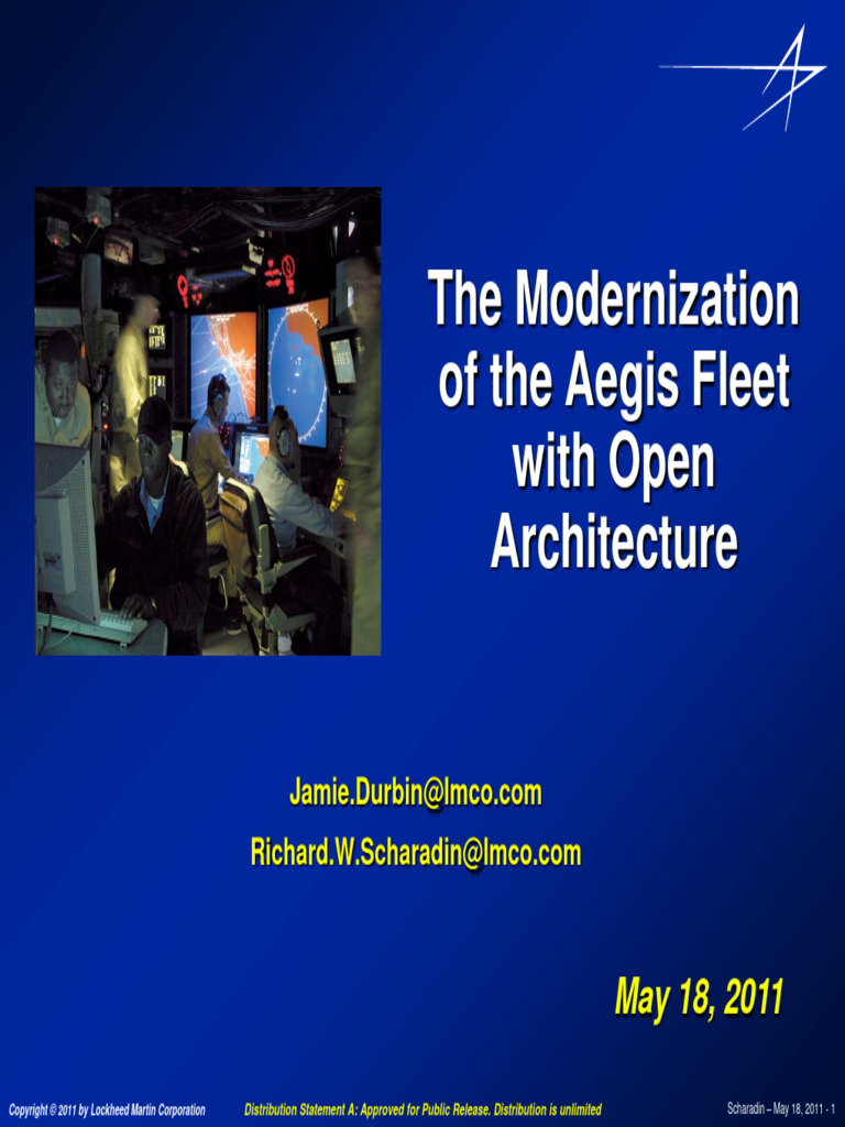 Aegis Open Architecture | PDF | Computing | Computer Engineering