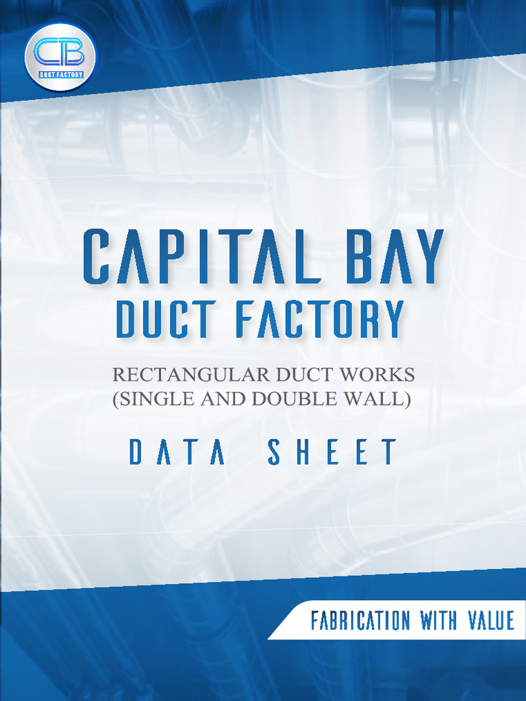 CBDF | PDF | Duct (Flow) | Mechanical Engineering