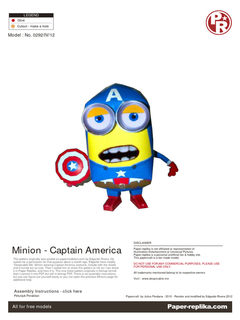 Captain America Minion | PDF